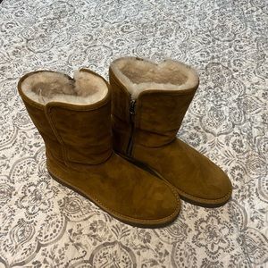 UGG | Shoes | Ugg Nwots Classic Luxe Collection Abree Zip Boot | Poshmark